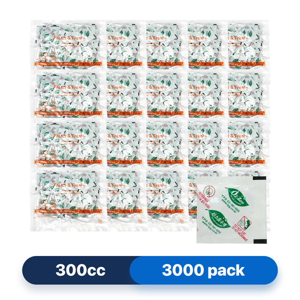 Fresh & Fresh (3000 Packs) 300 CC Premium Oxygen Absorbers(60 Bag of 5